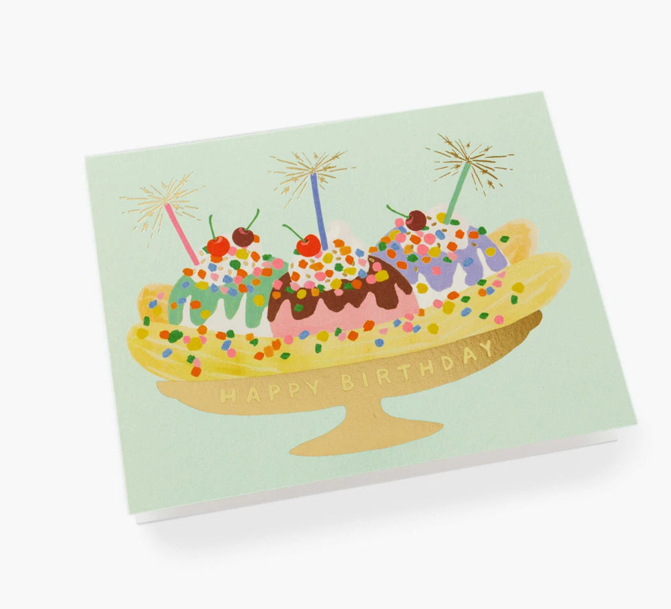 Banana Split Birthday Card – Paper Sisters